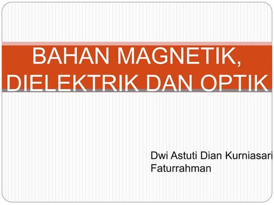 Bahan penghantar listrik | PPT