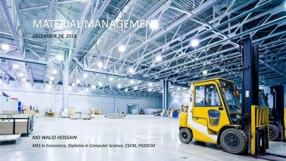 Material management | PDF