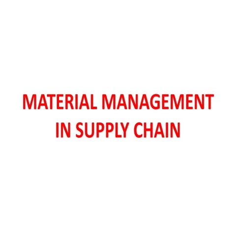 Goods inward procedure, inspection and documentation | PPTX