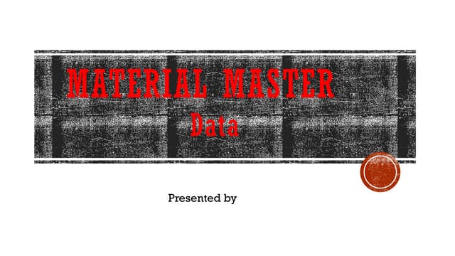 62729459 sap-mm-master-data | PDF