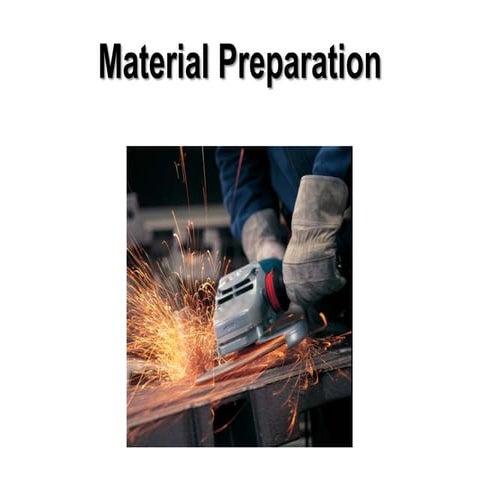 Material preparation | PPTX