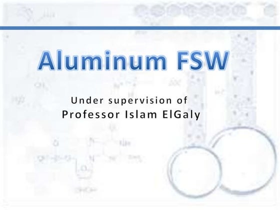 Flow patterns during Friction Stir Welding | PPTX
