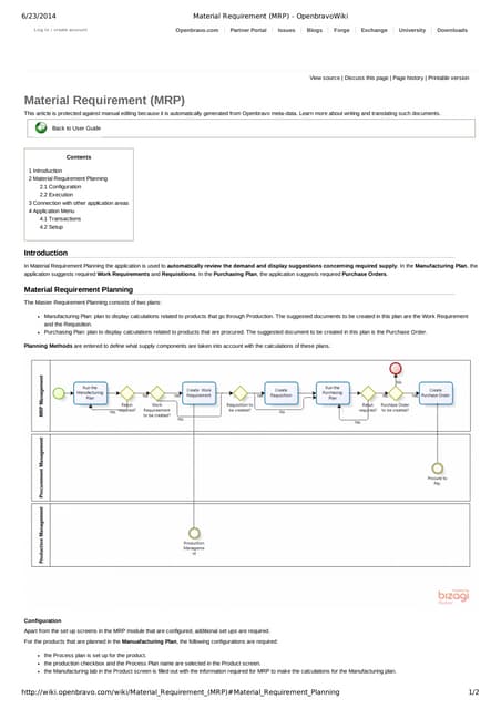 Material requirement planning in SAP MM.pdf | Grocery Shopping | Shopping