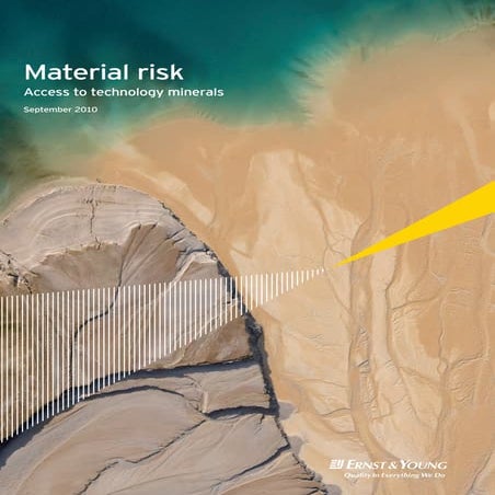 Material Risk: Access to Technology Minerals (September 2010) | PDF