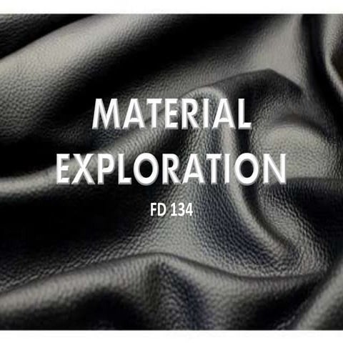 Material exploration | PPTX