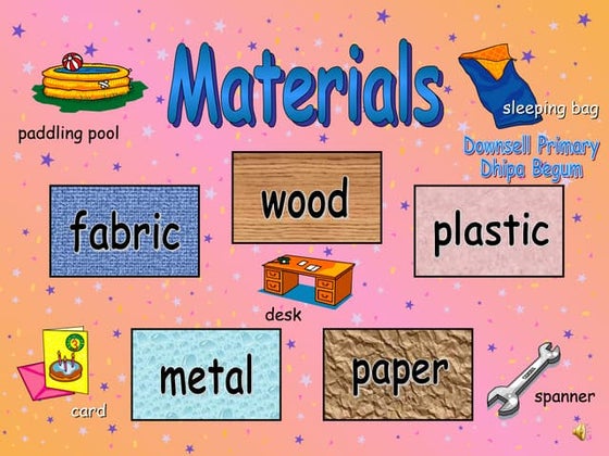 Materials. 1st grade | PPT