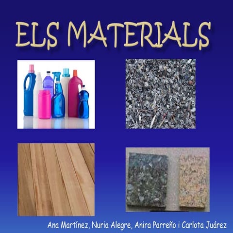 Els materials (2) | PPTX