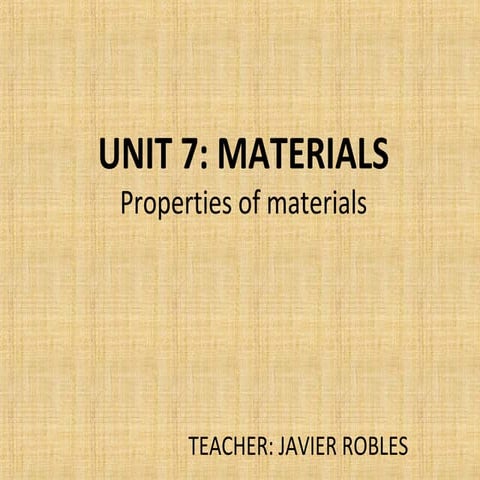 Materials | PPT
