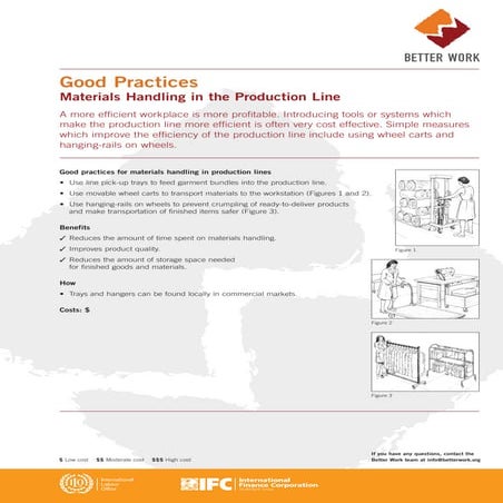Materials handling-in-the-production-l ine | PDF | Logistics | Business