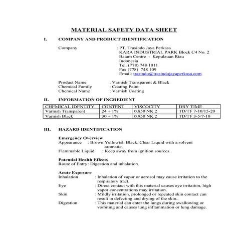 Cement Lime Blends Safety Data Sheet PDF, 44% OFF
