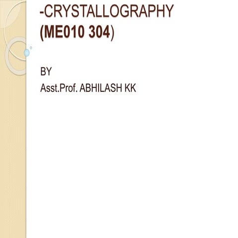 MATERIAL SCIENCE-CRYSTALLOGRAPHY (ATOMIC RADIUS,APF,BONDING ENERGY) | PPT