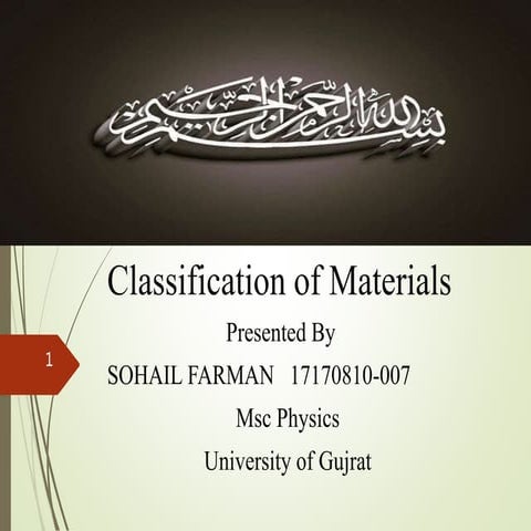 Material science ppt | PPTX