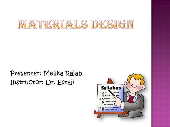 Principles in Materials Design | DOCX | Education