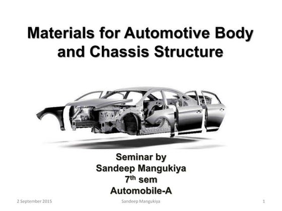 Automotive Manufacturing Process Overview | PPT