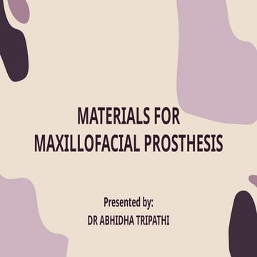MATERIALS FOR MAXILLOFACIAL PROSTHESIS.pptx