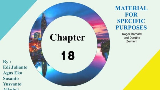 Ppt materials for ESP | PPT