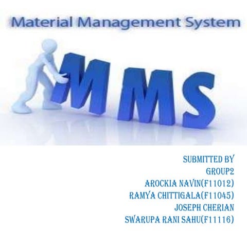 Materials management system | PPT
