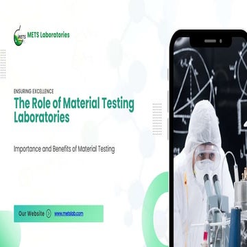 Material Testing Laboratories in UAE.pdf | Standardized Testing ...