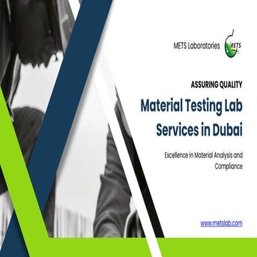 Material Testing Lab Services in Dubai.pptx