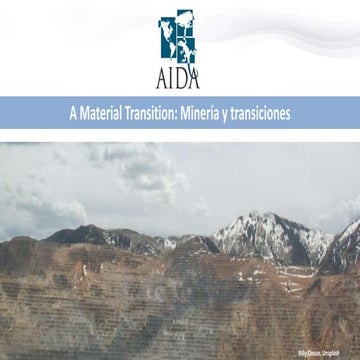 Webinar "A Material Transition: Mining and the Renewable Energy ...