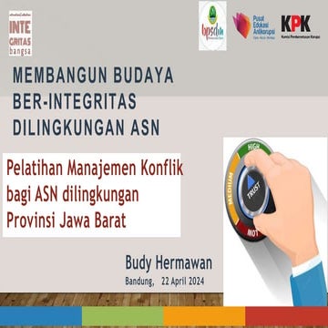 Membangun Budaya Ber-Integritas bagi ASN #ANTIKORUPSI.pptx