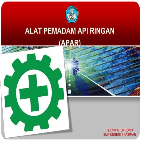 Materi pelatihan apar 1 | PPT