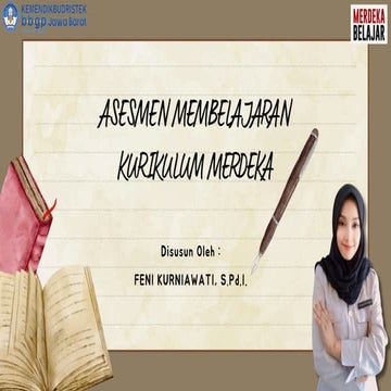 ASESMEN PEMBELAJARAN IMPLEMENTASI KURIKULUM MERDEKA | PPT
