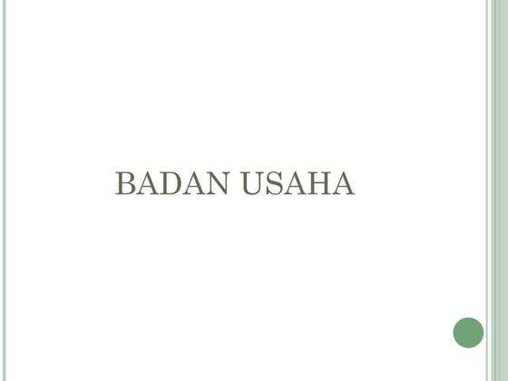 EKONOMI - XI Materi Badan Usaha dalam Perekonomian Indonesia.pptx