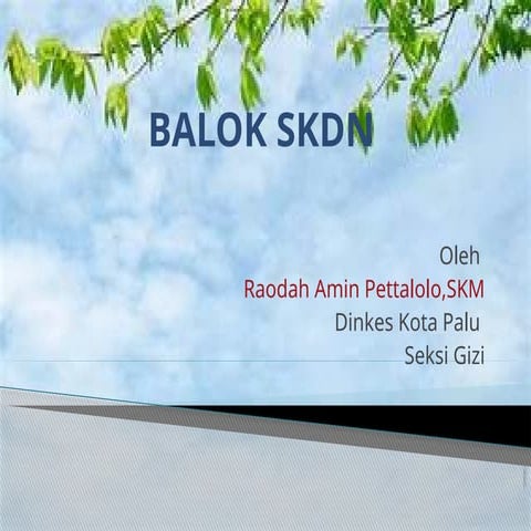 MATERI BALOK SKDN.pptx Tahun 2025 kota p | PPTX