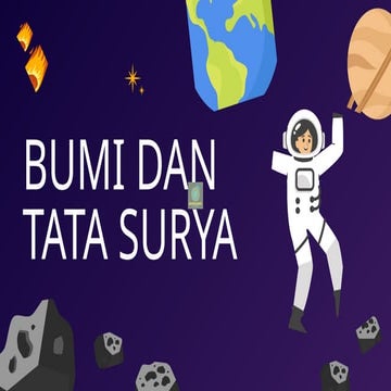 Materi Belajar IPA Tentang Bumi dan Tata Surya Presentasi Biru ...