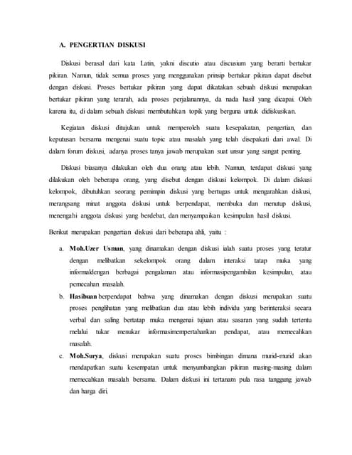 Power point Teks Diskusi | PPTX