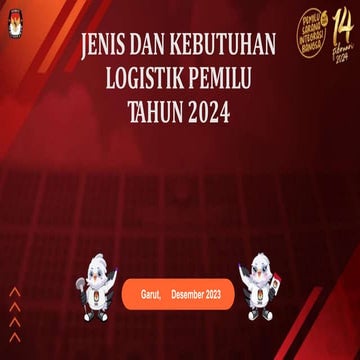 MATERI PENGELOLAAN DAN DISTRIBUSI LOGISTIK PILKADA SERENTAK TAHUN 2024.pptx