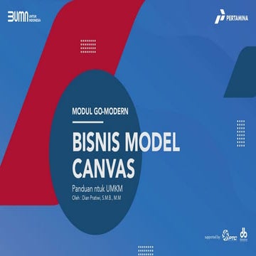 Bisnis Model Canvas | PPTX