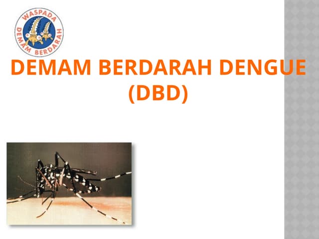 Power Point Demam Berdarah Dengue (DBD) | PPTX