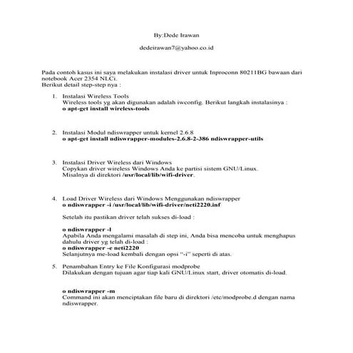 Materi debian klas 3 | DOC