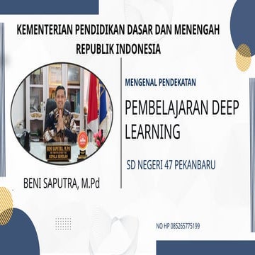 Deep Learning Deep Learning Deep Learning Smk Dm Pptx