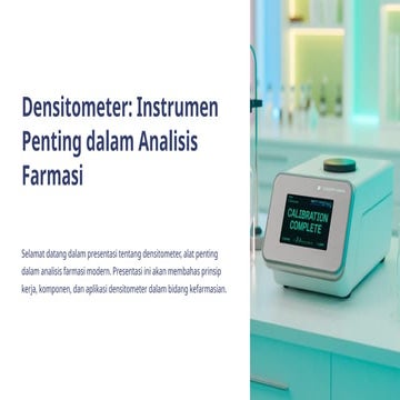 materi densitometer tentang kromatografi | PPTX
