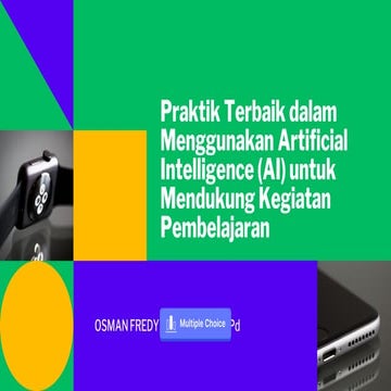Materi Diklat D4 30 Nov - Praktik Terbaik dalam Menggunakan Artificial Intelligence (AI) untuk ...
