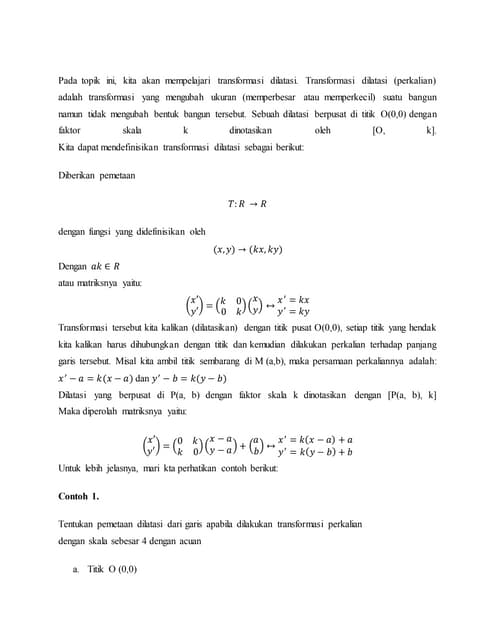 Transformasi Geometri Matematika SMA kelas 11 part 1.pptx