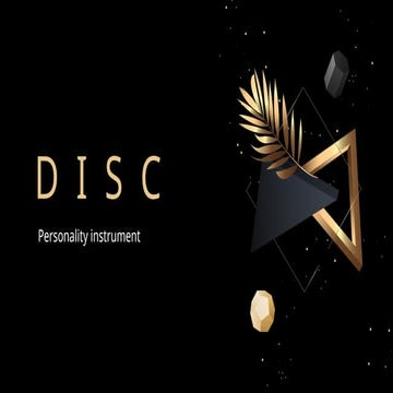 Materi Disc Lengkap Dengan Penjelasan Pptx