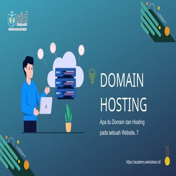 Materi Domain dan Hosting.pptxMateri Domain dan Hosting.pptxMateri ...