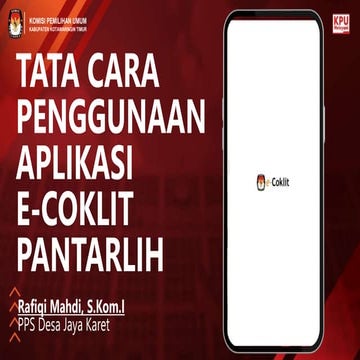 materi bimtek pantarlih panE-Coklit.pptx