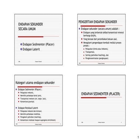 Materi Endapan Sedimenter dan Laterit.pdf