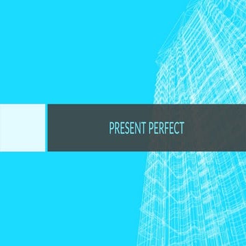Materi English 05 Present Perfect Pptx