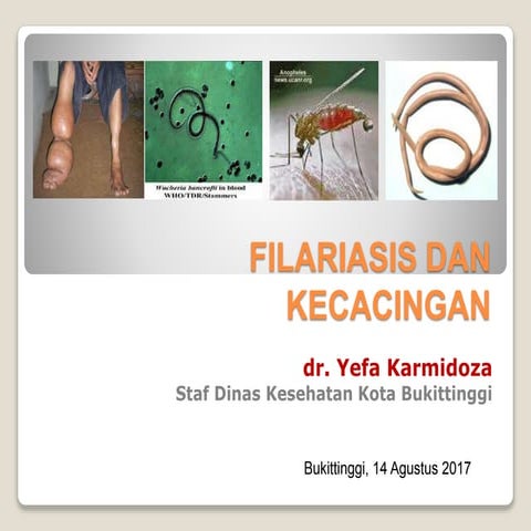 FILARIASIS DAN KECACINGAN | PPT