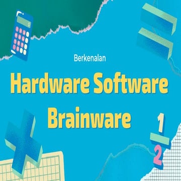 Materi Sistem Komputer SMK mengenai software dan hardware | PPT