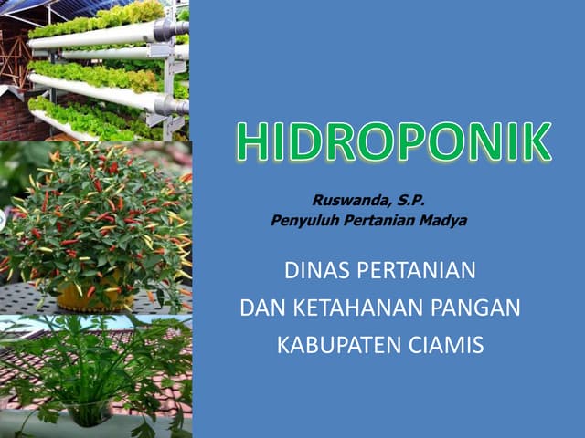 Reka bentuk akuaponik | PPTX