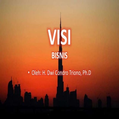 Materi ibc 5 - VISI - UST,DWI CONDRO TRIONO | PPTX
