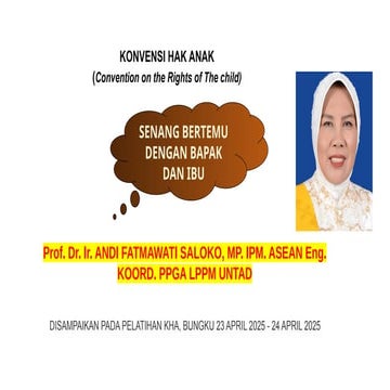 MATERI I Konvensi Hak Anak1.pptx 123456789@@@@@@@@ | PPTX