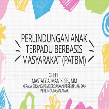 Perlindungan Anak Terpadu Berbasis Masyarakatpptx | PPTX